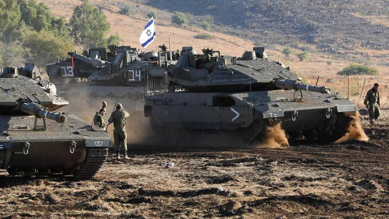 Large-Scale Movement of Israeli Tanks Signals Possible Ground Invasion ...