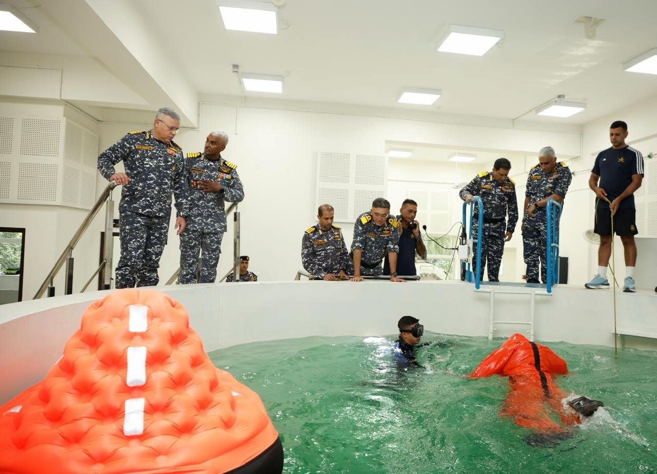 Submarine Escape Training Facility Vinetra Commissioned - Life of Soldiers